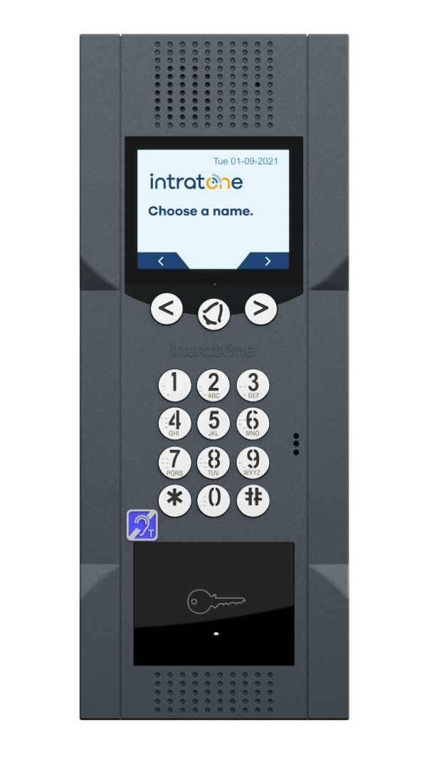 Intracode videofoon - Intratone Videofonie en Parlofonie
