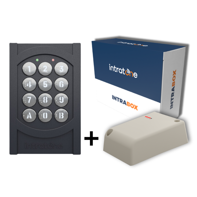 Intrabox Data mini HF + clavier codé - Intratone interphonie