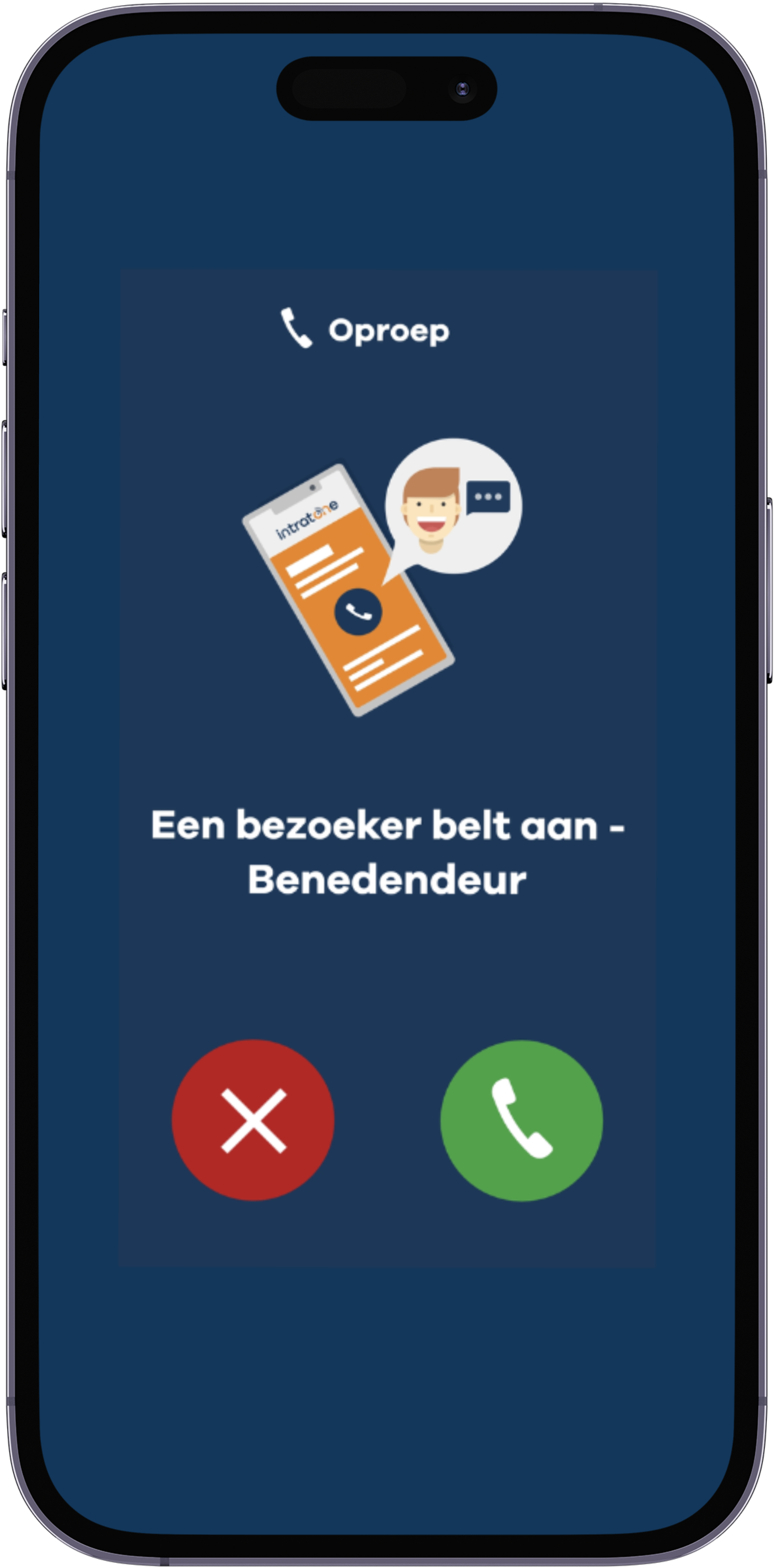 Mijn intercom app - Intratone Videofonie en Parlofonie